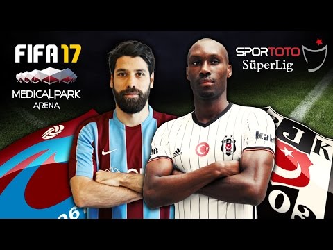 TRABZONSPOR - BEŞİKTAŞ ★ DERBİ ★ Spor Toto Süper Lig 16/17 | FIFA 17 [PS4]