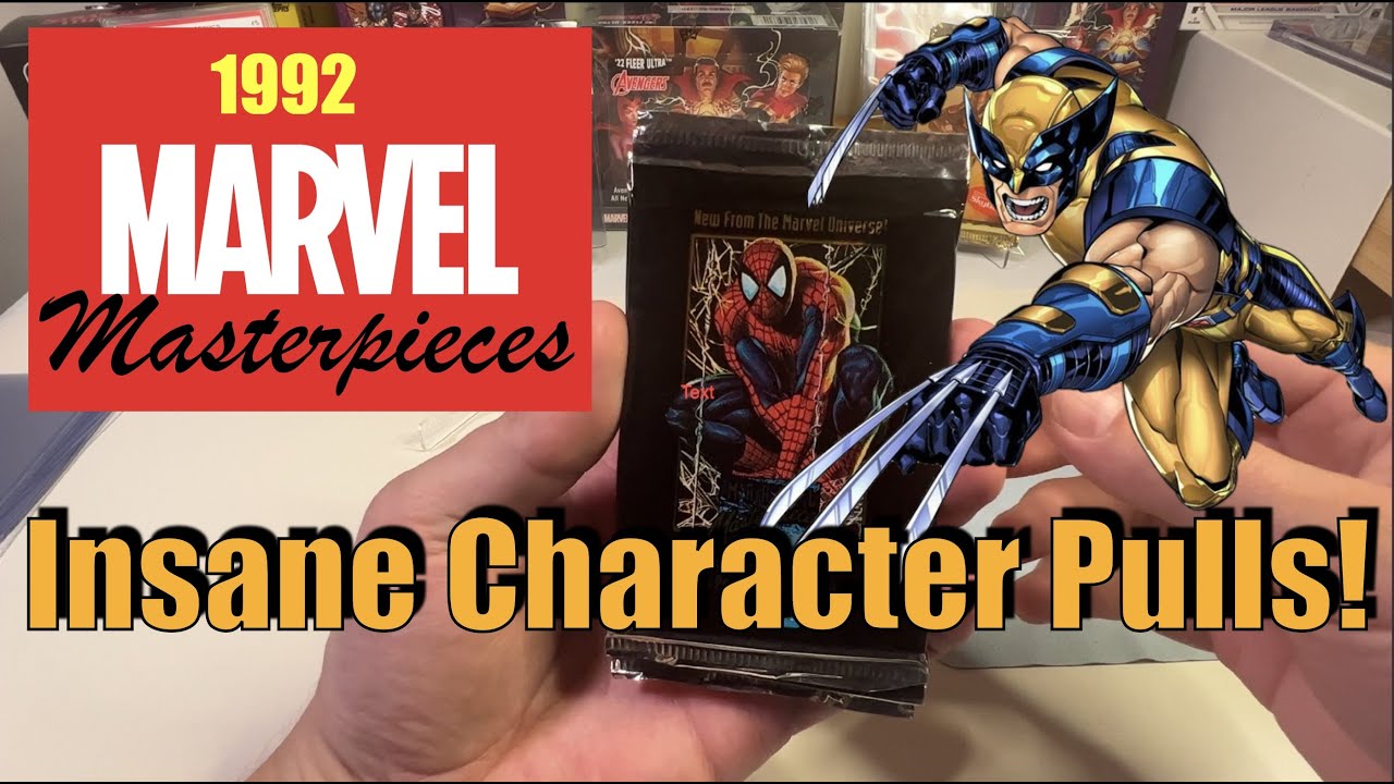 Marvel Masterpieces 1992 Opening 3 Packs and Getting Insane Hits! - YouTube