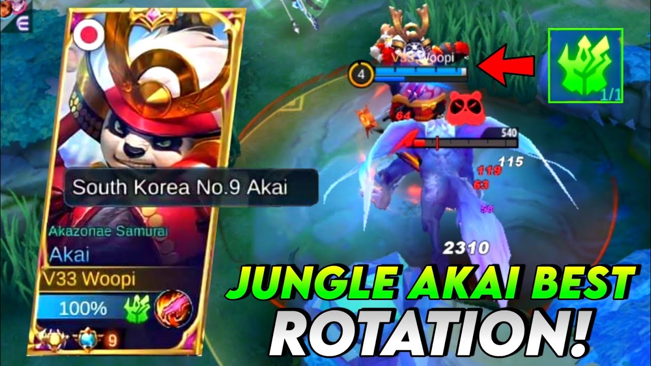 REVAMP AKAI MOST EFFECTIVE JUNGLE ROTATION! (EXPLAINED TUTORIAL) | AKAI ...