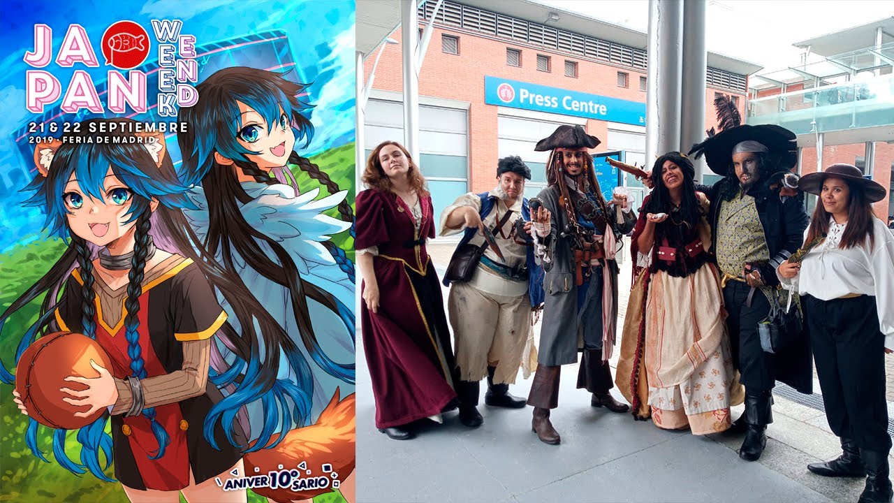 Piratas del Caribe (Grupal Cosplay) | Japan Weekend Madrid (SEPT) 2019 ...