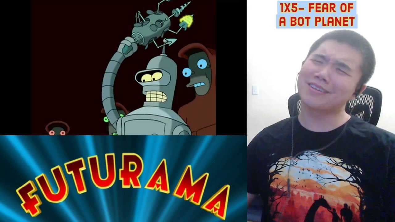 Bender KILLS ALL HUMANS?! Fear of a Bot Planet- Futurama Season 1 ...
