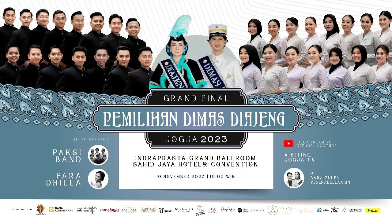 "Grand Final" Pemilihan Dimas Diajeng Jogja 2023 - YouTube