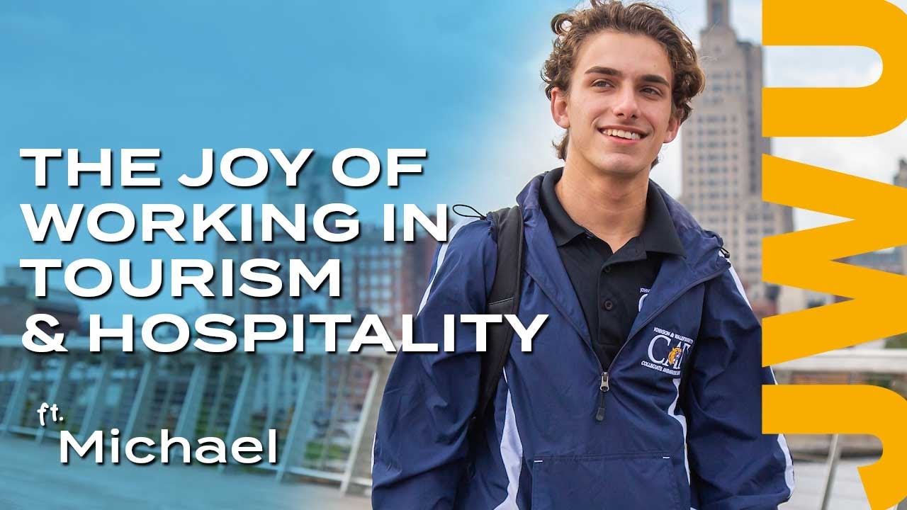 Powered by Purpose: Michael Tokar '24 (Tourism & Hospitality) - YouTube