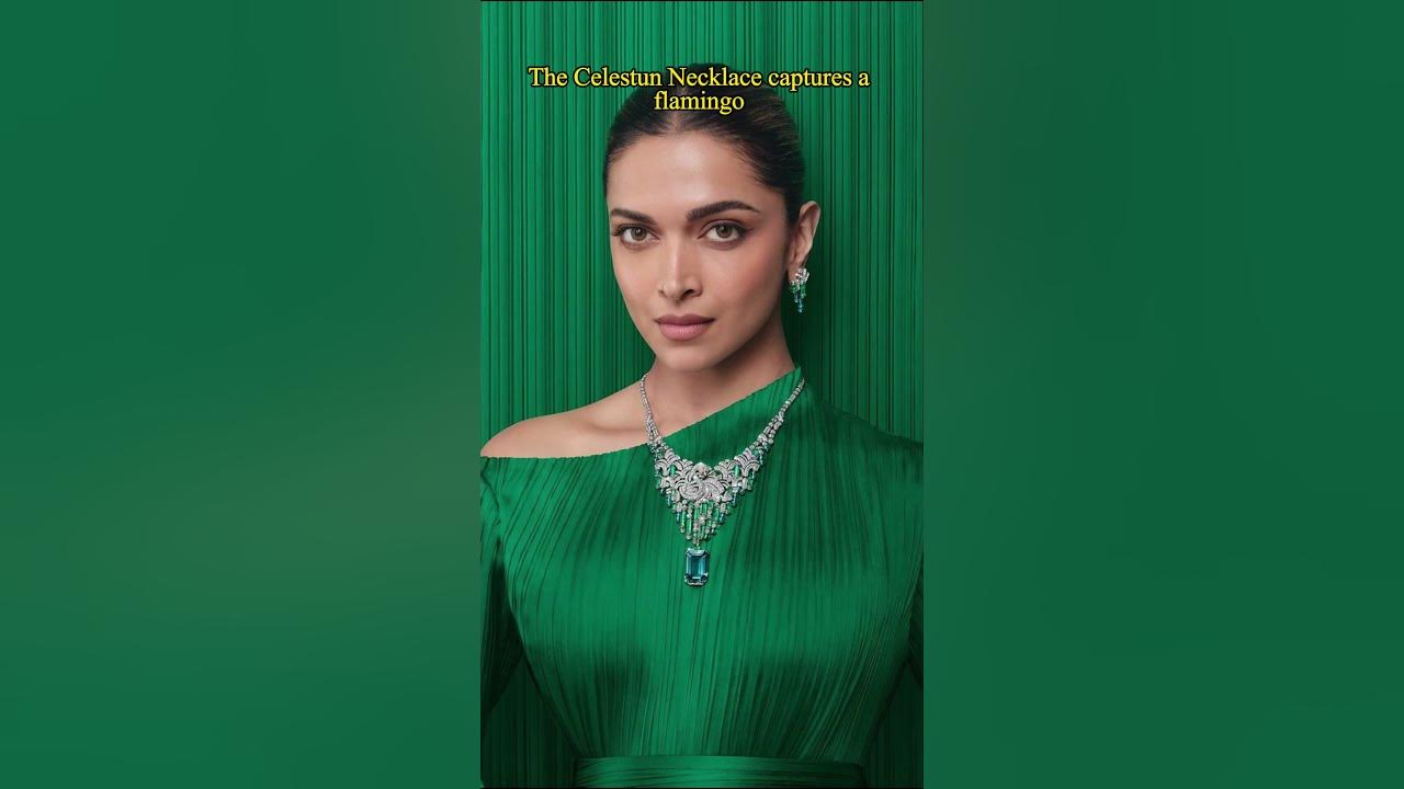 jewelry from Cartier "Nature Sauvage" Collection featuring Deepika Padukone #deepikapadukone ...