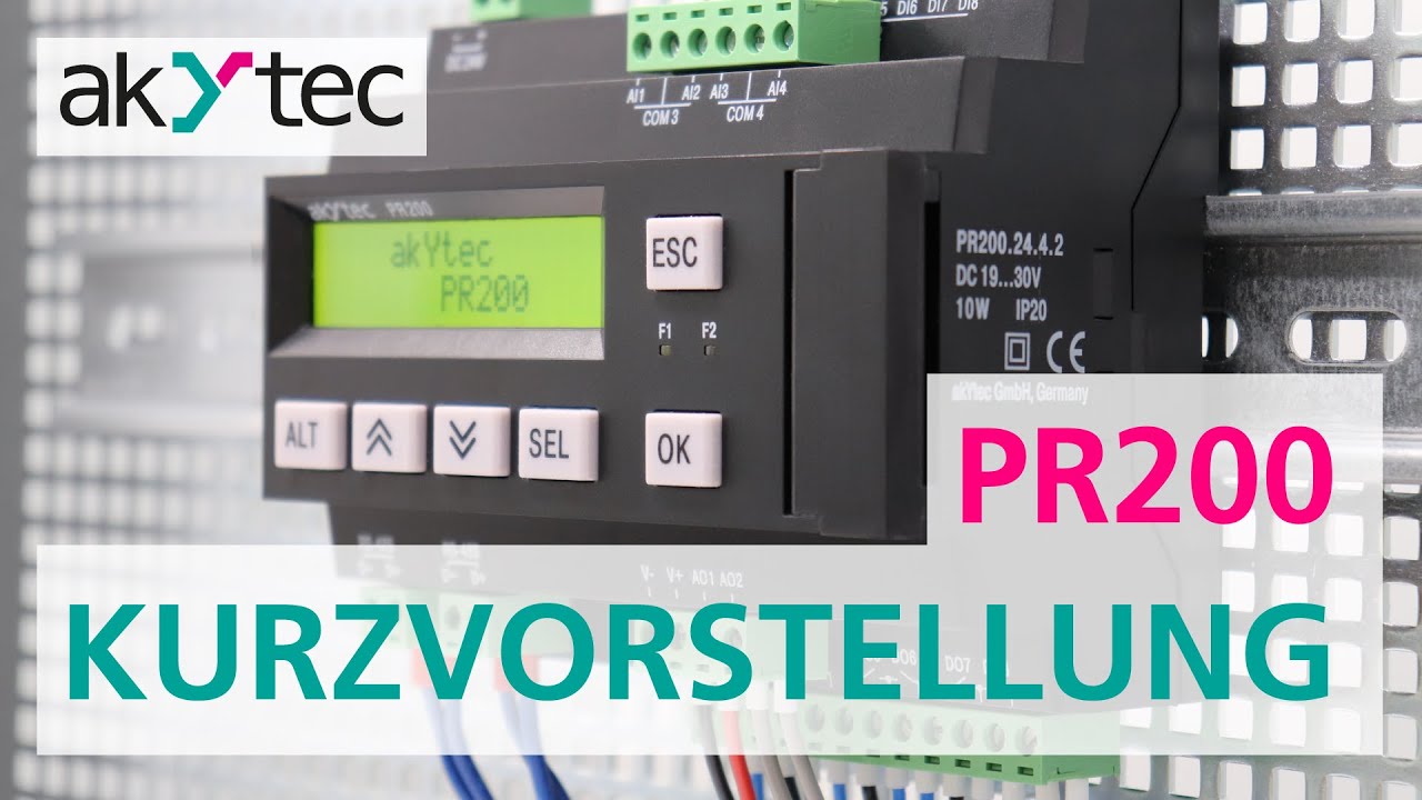 PR200 Kleinsteuerung. Kurzvorstellung - YouTube