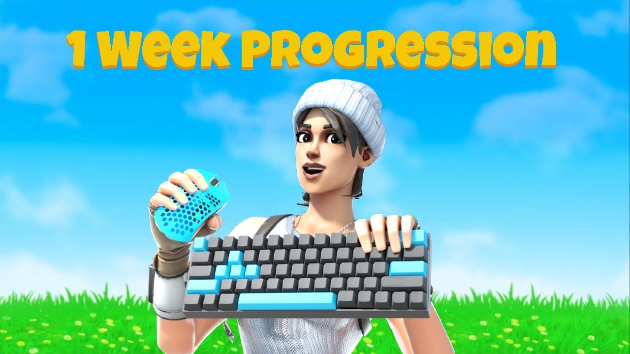 1 WEEK Fortnite Keyboard and Mouse Progression! (TIPS) - YouTube