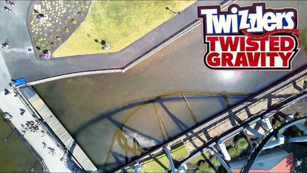 Hershey park Twizzlers Twisted Gravity POV - YouTube