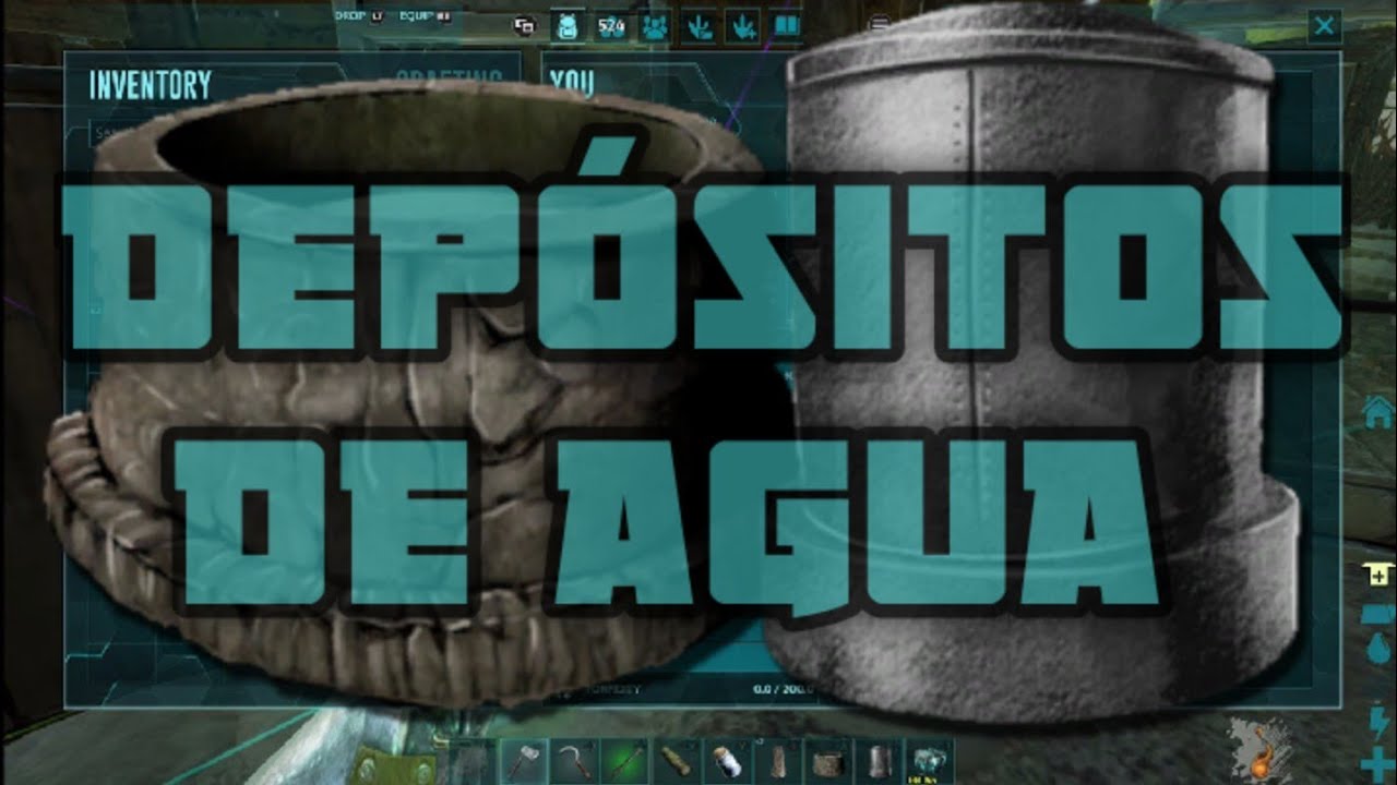 RESERVA DE AGUA EN ARK / VAGA - YouTube