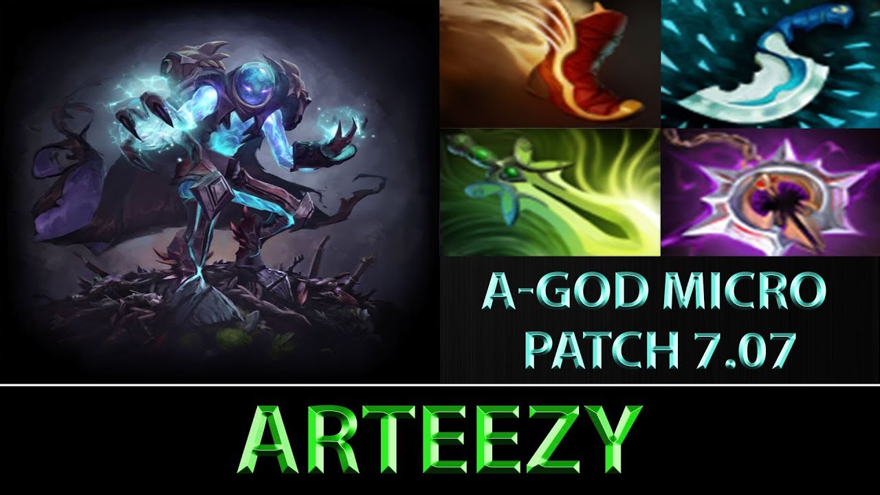 Arteezy [Arc Warden] RTZ Micro Skills Dota 2 7.07 - YouTube
