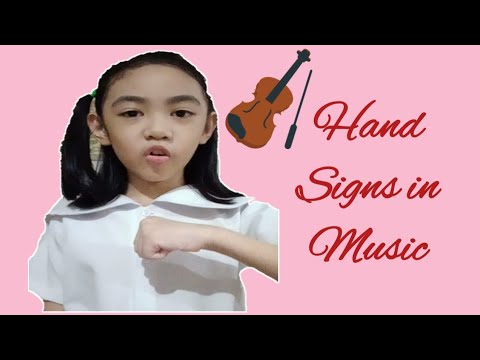 Performace Task in Music | Hand Signs | @DiscoveringWithVanah - YouTube