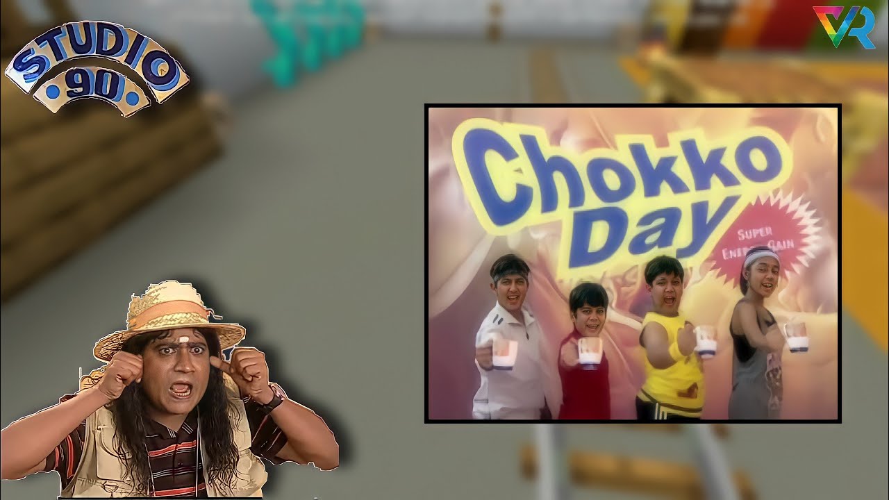 TMKOC - Studio 90 Chokko Day Ad Shoot Set - YouTube