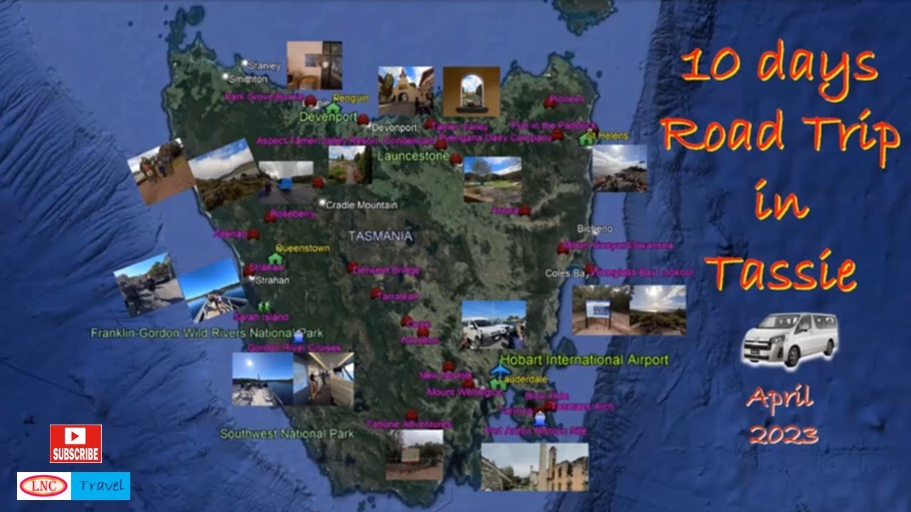 10 days Road Trip in Tasmania - April 2023. - YouTube