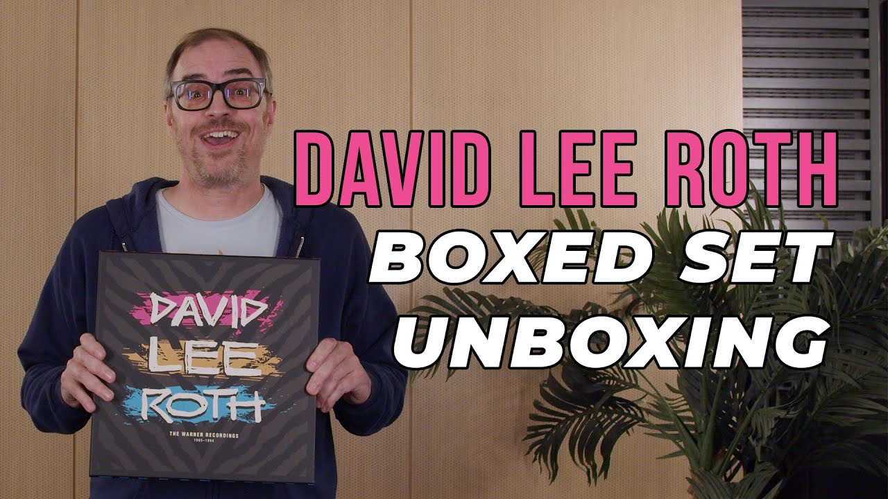 Doctor Rhino Unboxes David Lee Roth - The Warner Recordings 1985-1994 ...