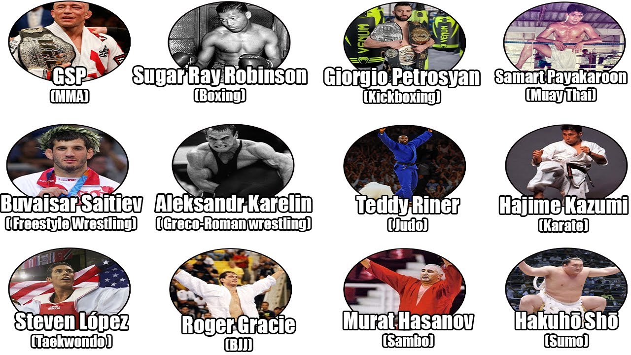 The GOAT of Every Combat Sport Explained in 24 Minutes - YouTube