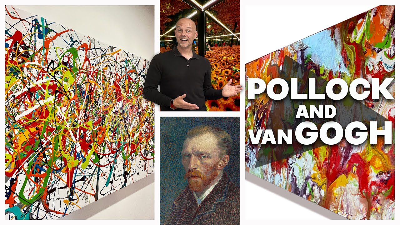 From VAN GOGH to POLLOCK, we've gone Old School crazy! - YouTube