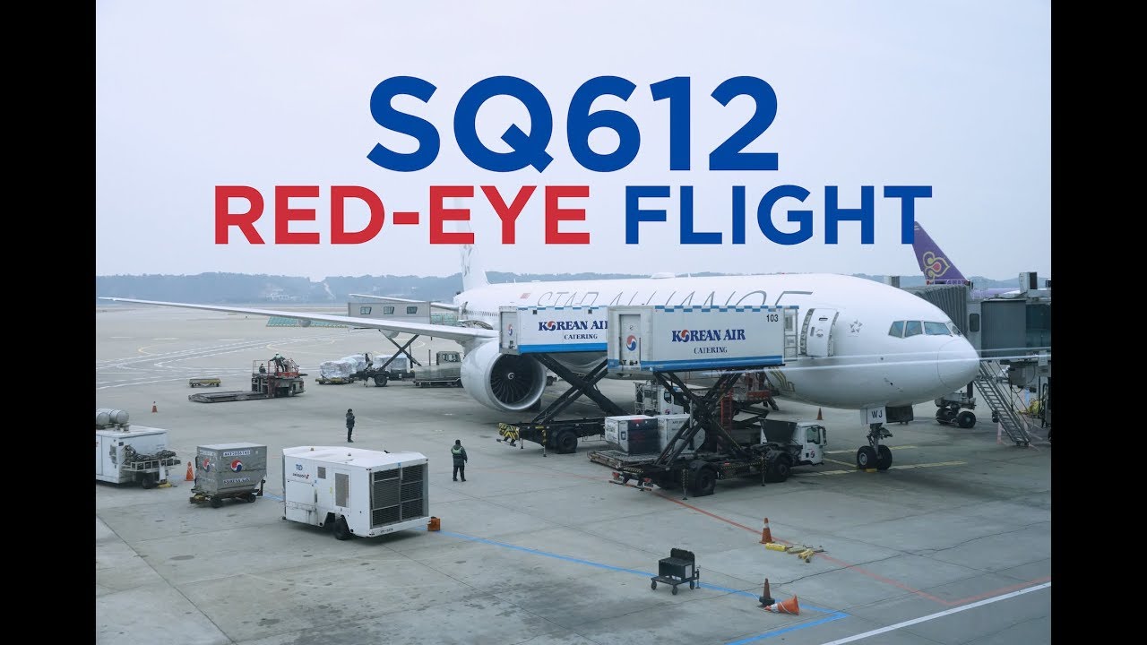 Singapore Airlines SQ612 from Singapore to Seoul on Boeing 777-300ER ...
