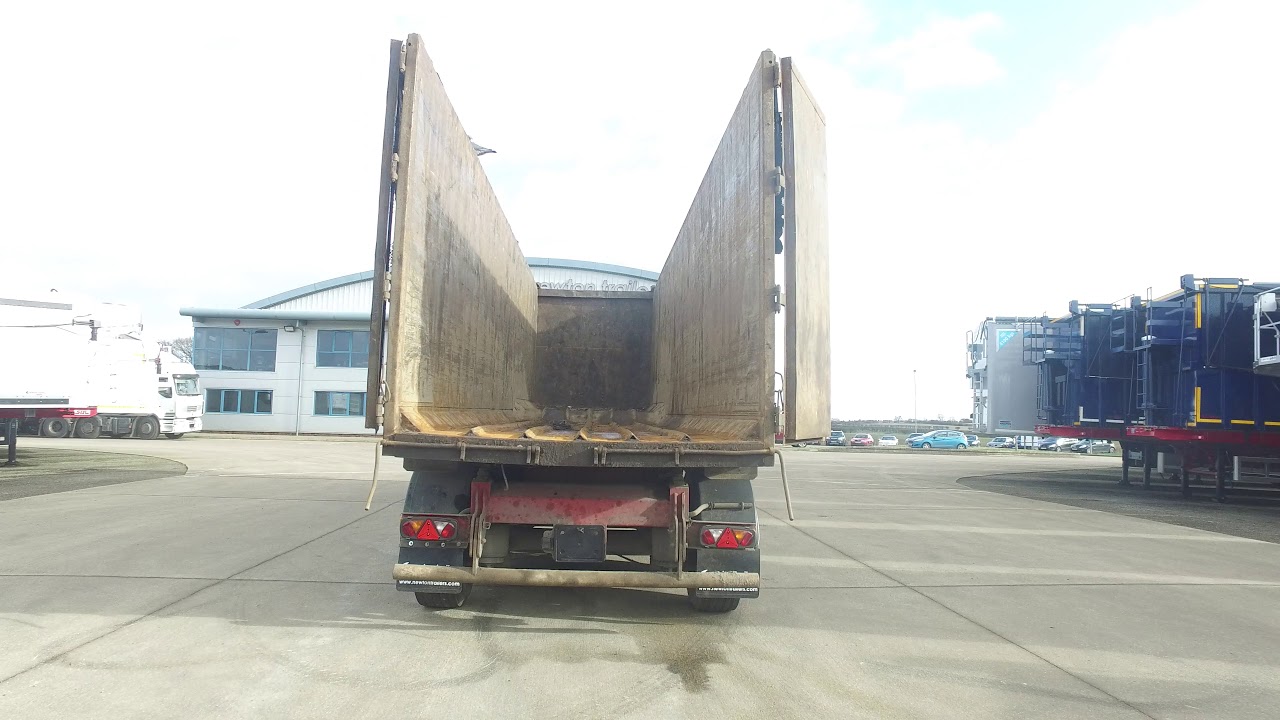 SDC Draycott Steel Body Tipping Trailer For Sale - YouTube