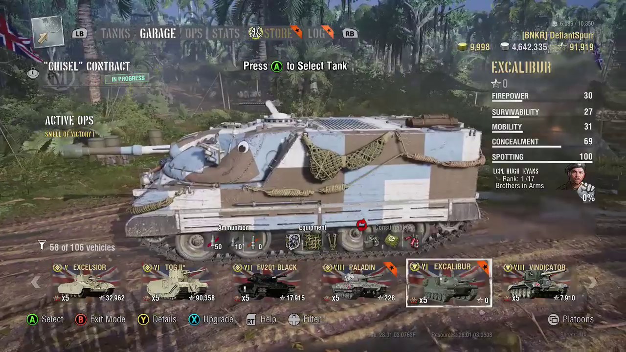 Excalibur premium tank destroyer - YouTube