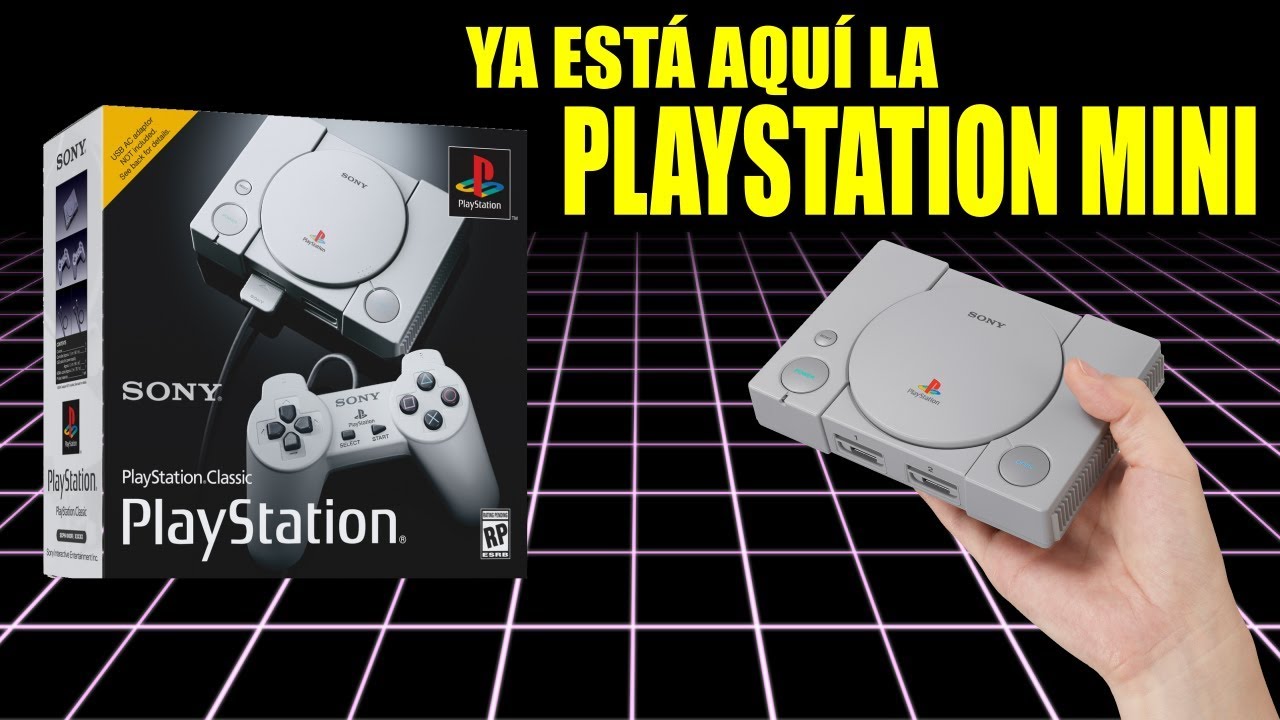 PLAYSTATION CLASSIC, LA PSX MINI QUE ESTABAS ESPERANDO - YouTube