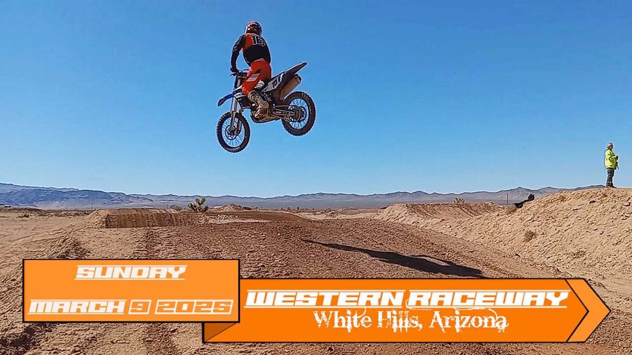 Action from the main track at Western Raceway on Sunday March 9, 2025 ...