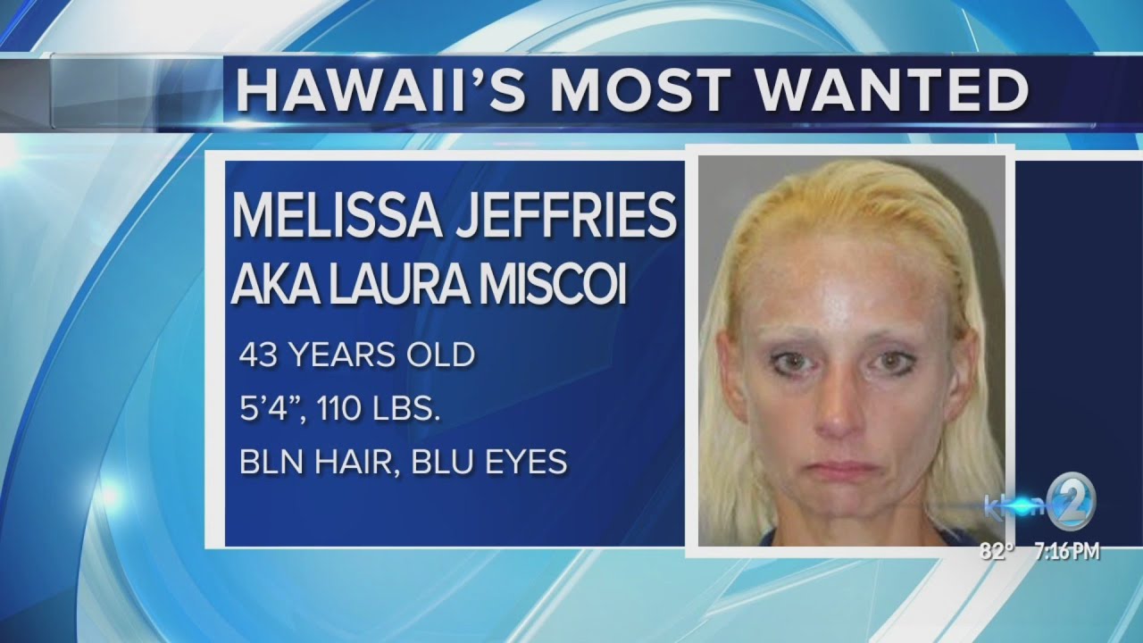Hawaii's Most Wanted: Melissa Jeffries - YouTube