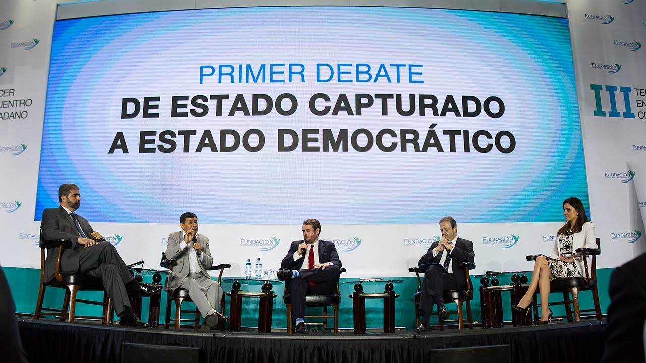 Debate: De Estado capturado a Estado democrático - Tercer Encuentro ...
