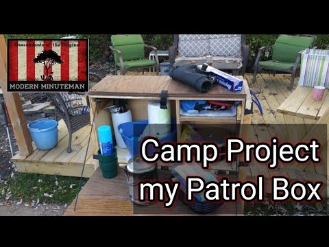Camp Project: My Patrol Box - YouTube