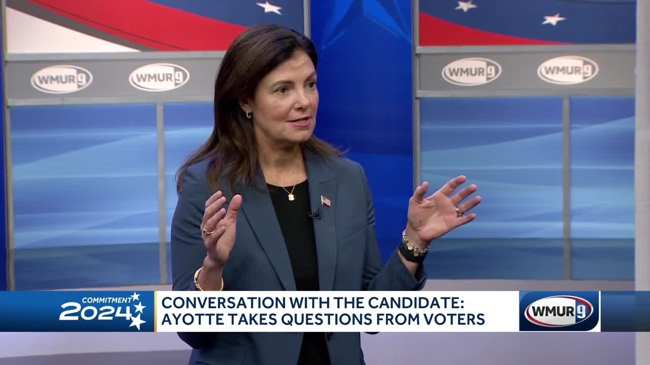 Ayotte answers questions from voters on 'Conversation with the ...