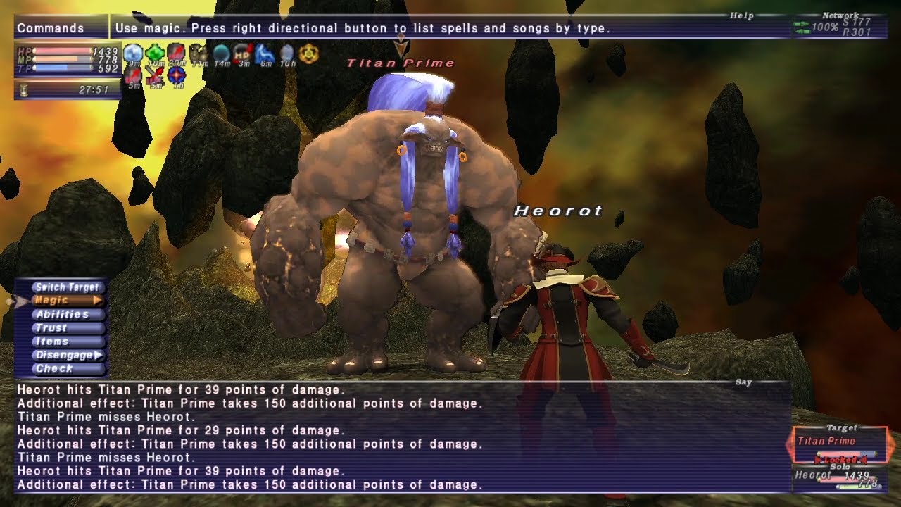 Final Fantasy XI #286, Leviathan Prime; Titan Prime - YouTube