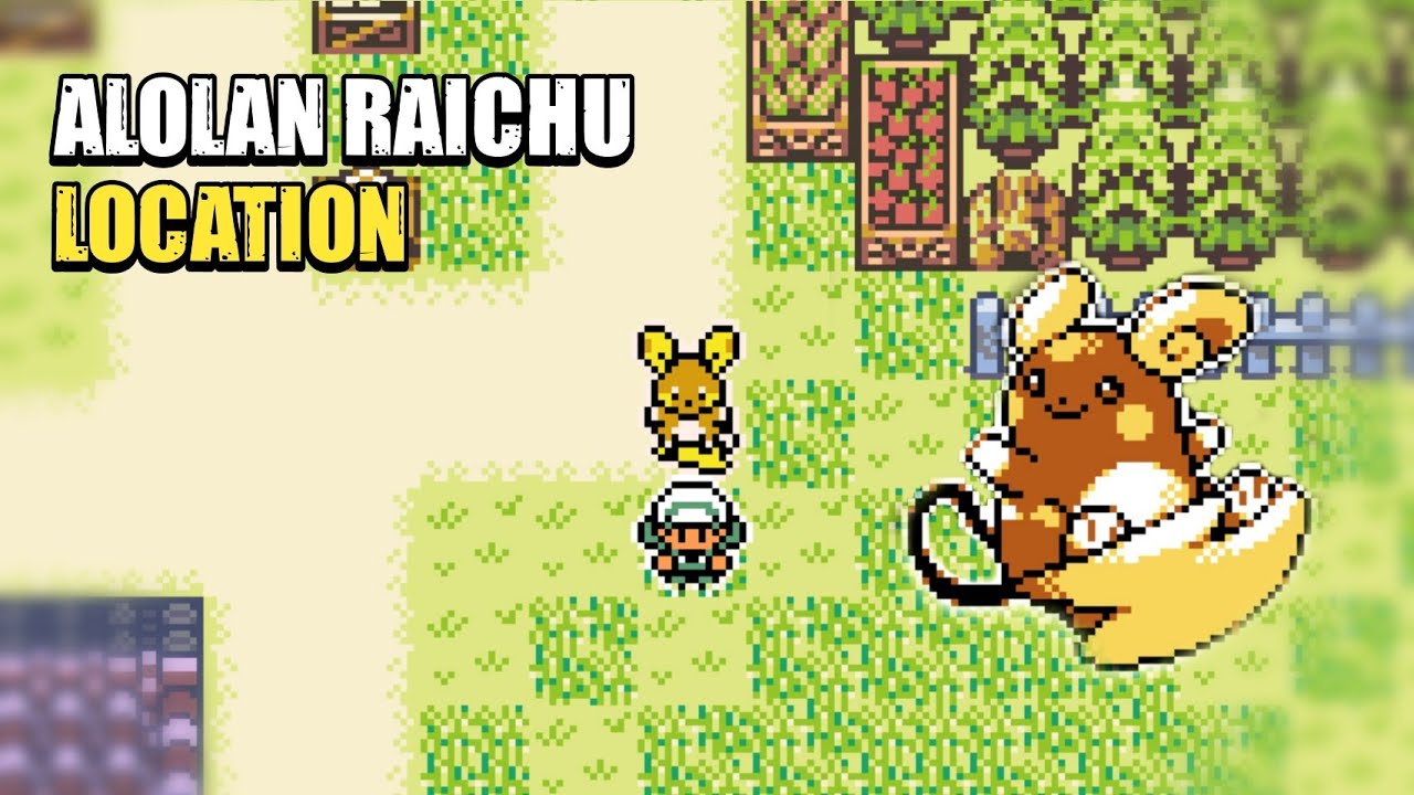 How to catch Alolan Raichu - Pokemon Emerald Seaglass 3.0 - YouTube
