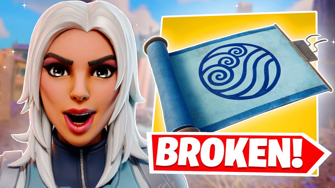 DOMINATING Fortnite Using The New WATERBENDING On Console… - YouTube