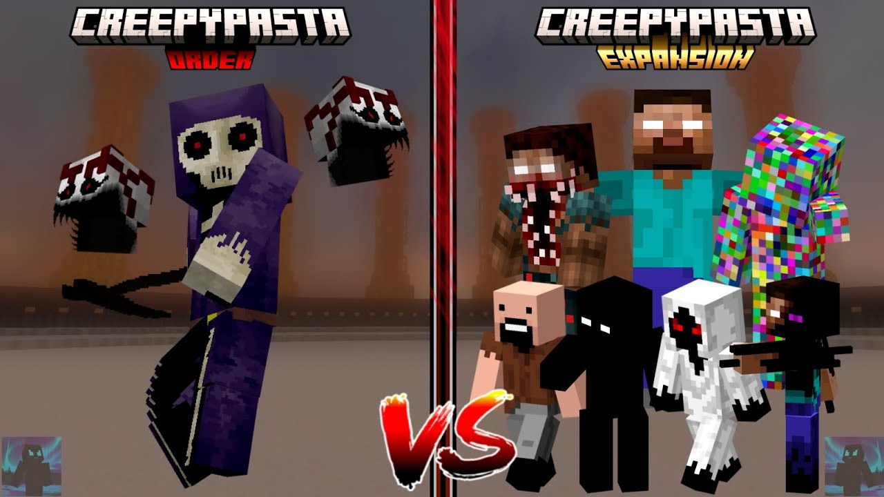 DREADLORD vs All Creepypasta Legends | Creepypasta Expansion 1.6 - YouTube