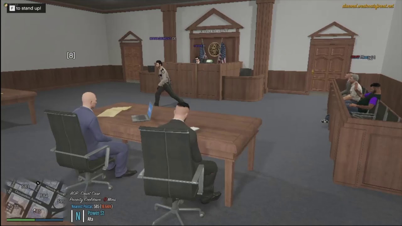 GTA RP West Coasts Finest Court Case I Lose Badly In Court - YouTube