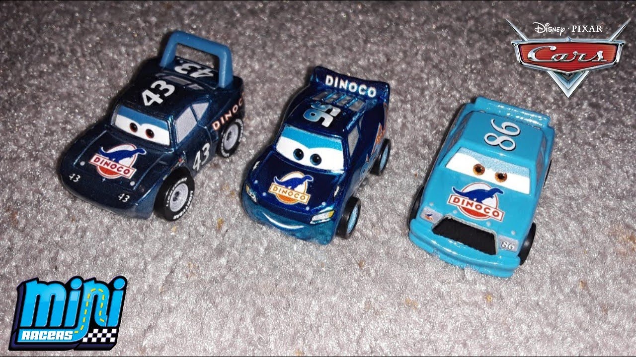 2019 Cars Mini Racers - Dinoco Daydream 3-pack review - YouTube