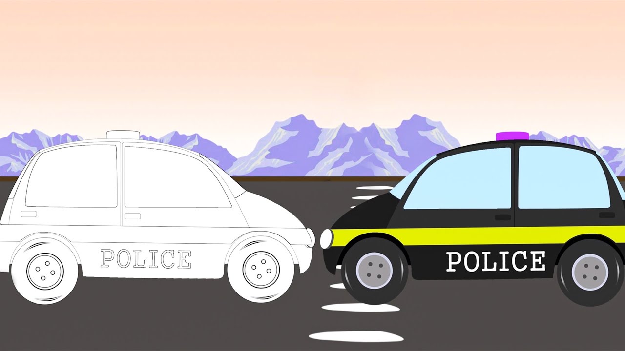 Emergency Vehicles Color Learning video for Kids - YouTube