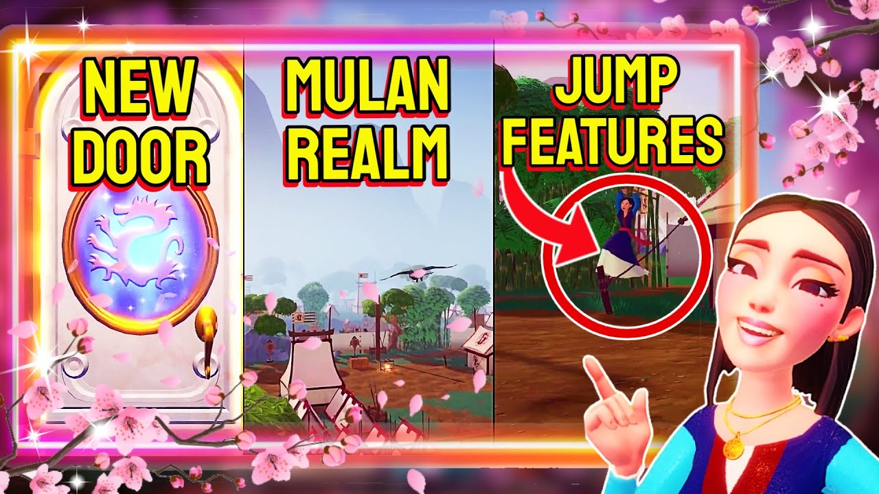NEW MULAN REALM FIRST LOOK Training Outfits JUMPING and MORE Disney ...