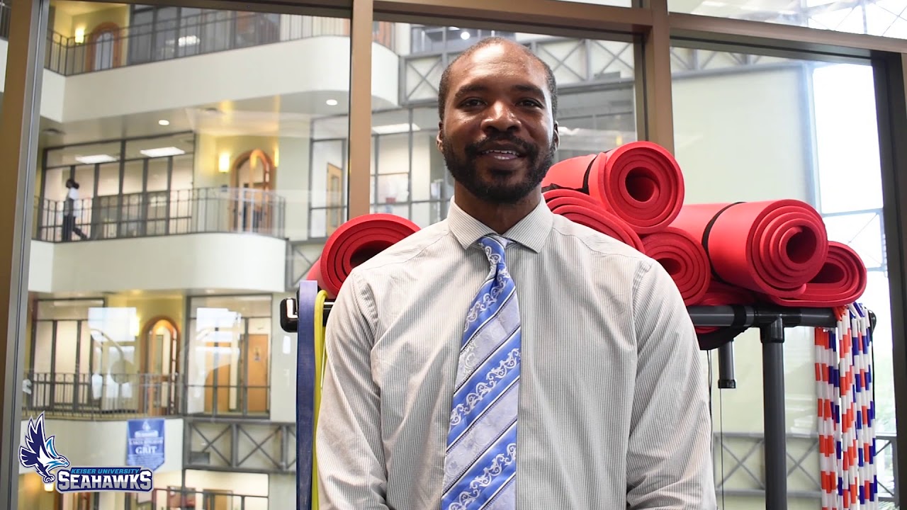 Calvin Andrews, EASE Recipient and KeiserU Tampa Sports Medicine ...