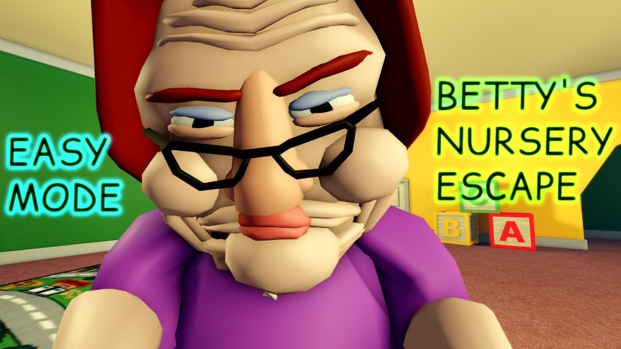 BETTY'S NURSERY ESCAPE - Roblox (Easy Mode) - YouTube