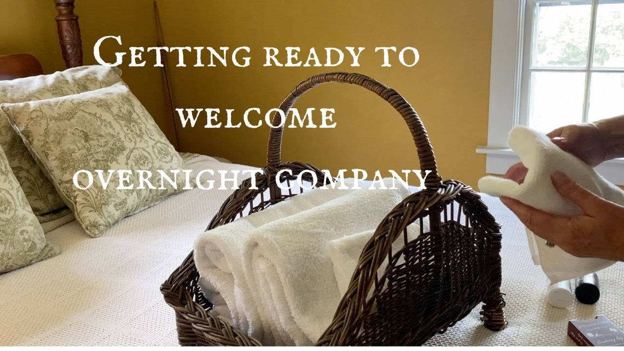 Getting our home ready for company - YouTube