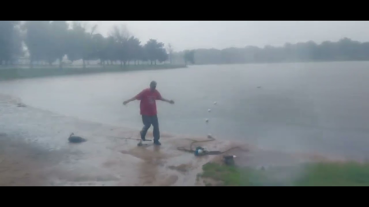 Caught and released a goose in the rain at 7am 👀 - YouTube