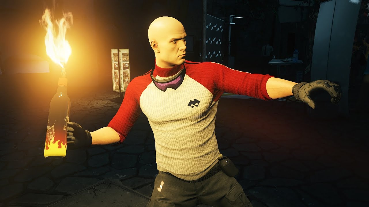HITMAN The Icon Molotov Kill Everyone - YouTube