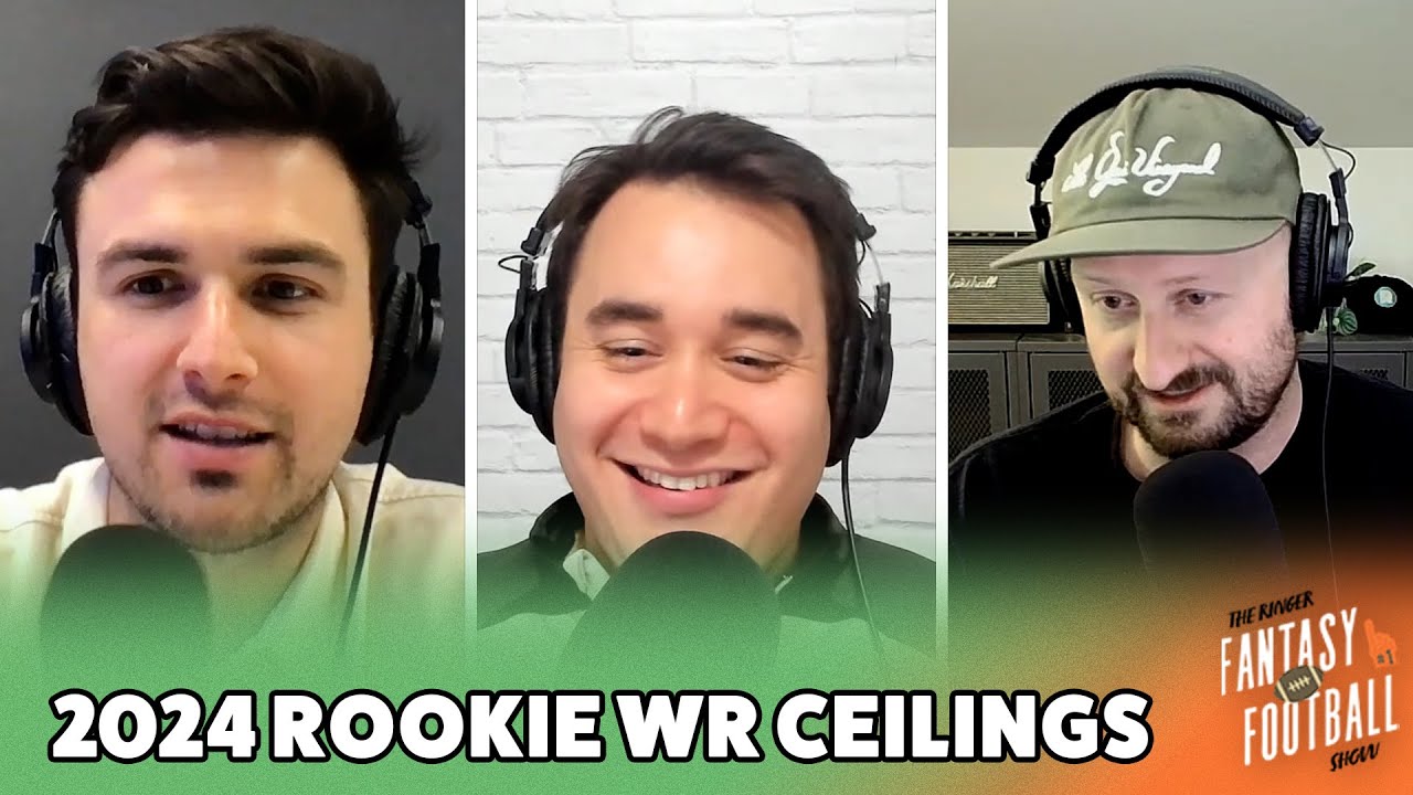The Fantasy Ceiling for Rookie WRs | The Ringer Fantasy Football Show ...