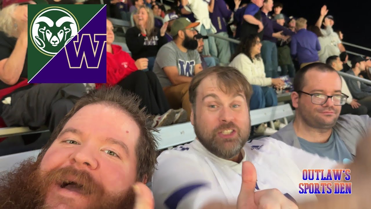 UW Huskies vs. CSU Rams Game Vlog 8/30/25 ft. Montana B, Bully Man ...