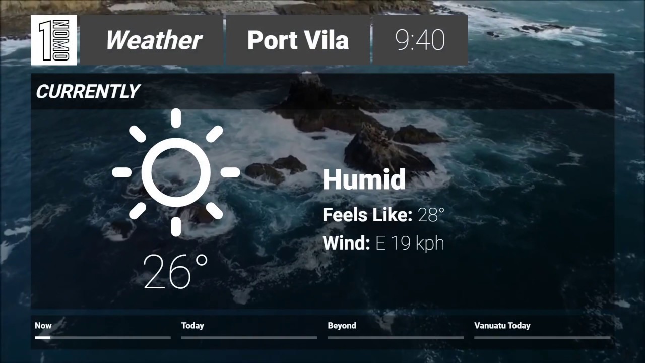 Weather Update Segment Example - YouTube
