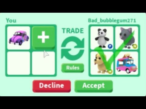 WHAT PEOPLE TRADE FOR THE NEW CAR FLOWER WAGON | ADOPT ME | ROBLOX ...