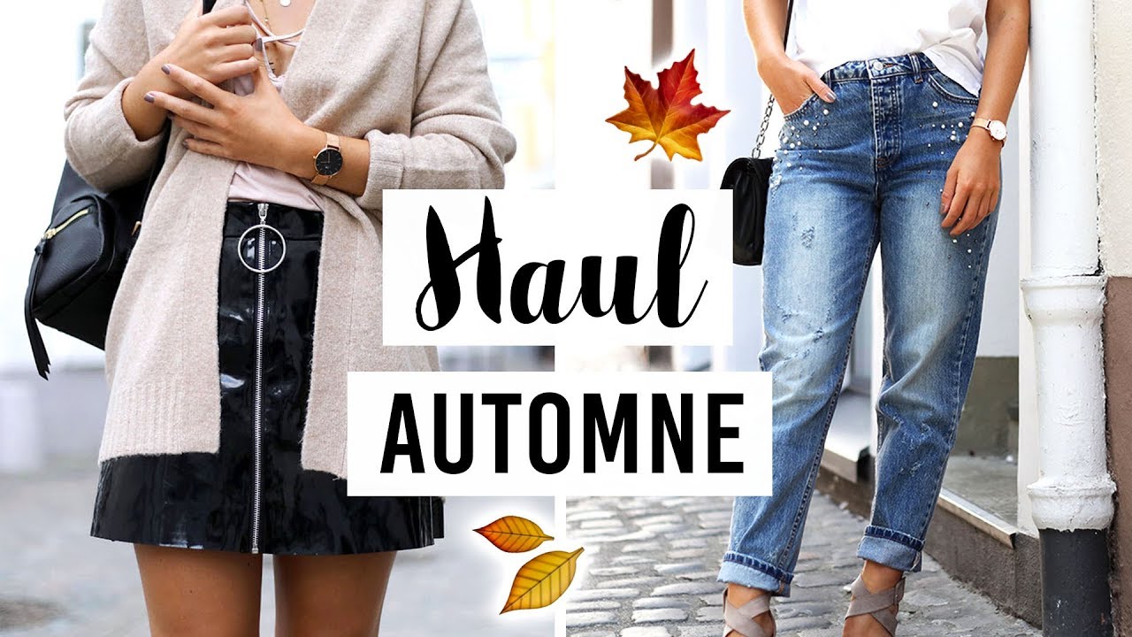 TRY-ON HAUL D'AUTOMNE 🍂 - YouTube