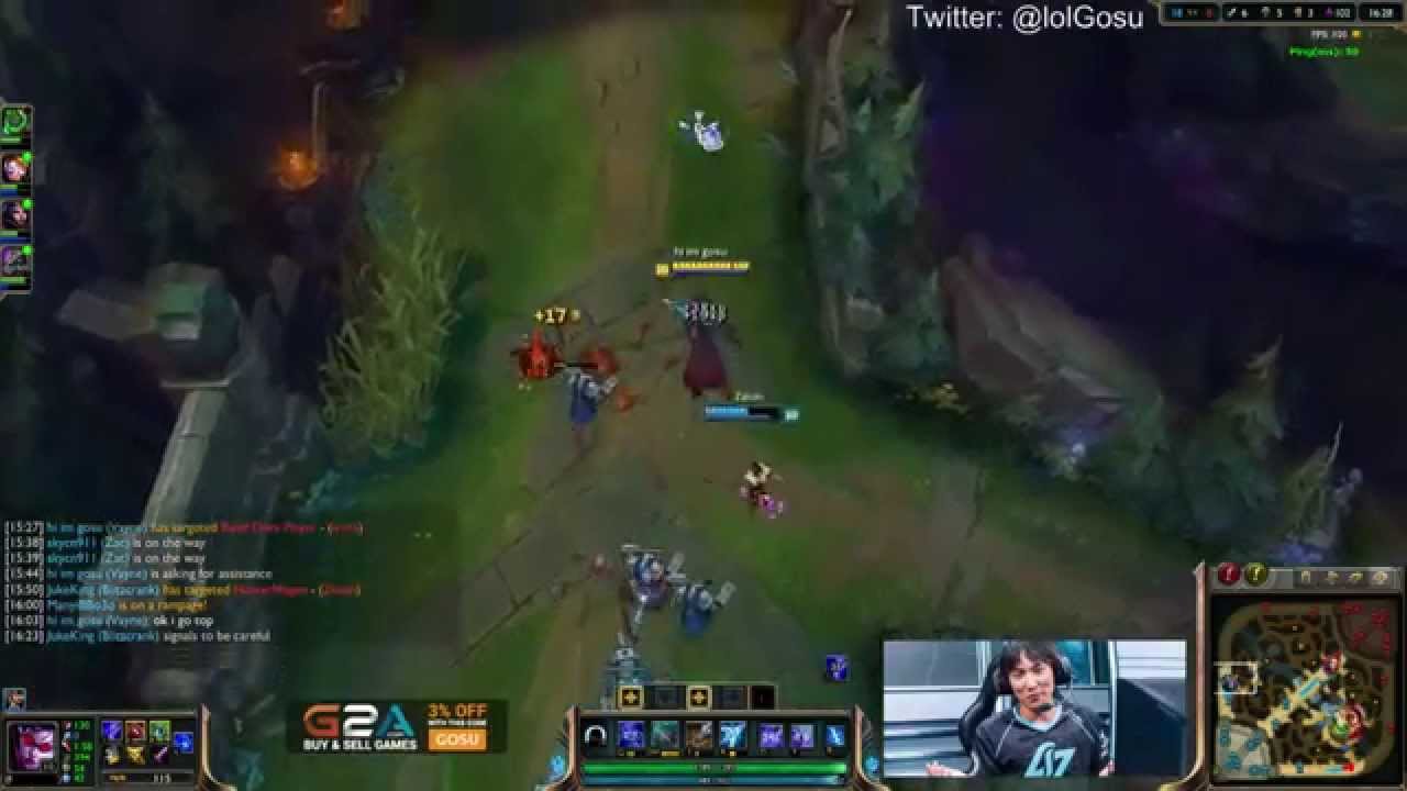 Hi Im Gosu Play Vayne vs Caitlyn League Of Legends Guide Full Game Play ...