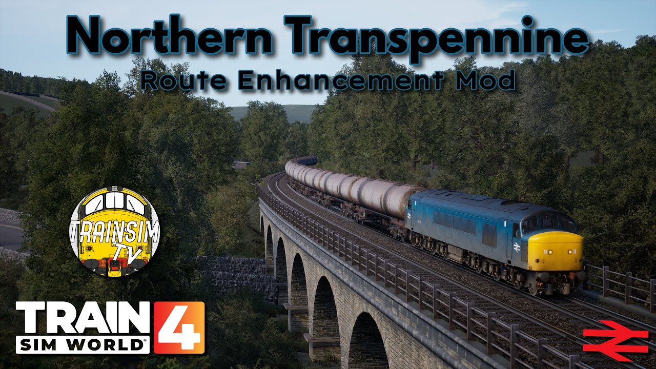 Train Sim World 4: Northern Transpennine Revamp Mod - YouTube