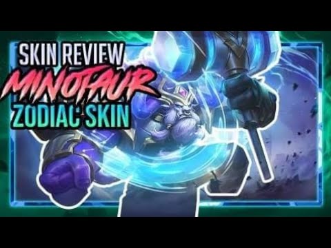 SKIN REVIEW | ZODIAC SKIN | MINOTAUR 'TAURUS' | Dev Xor. - YouTube