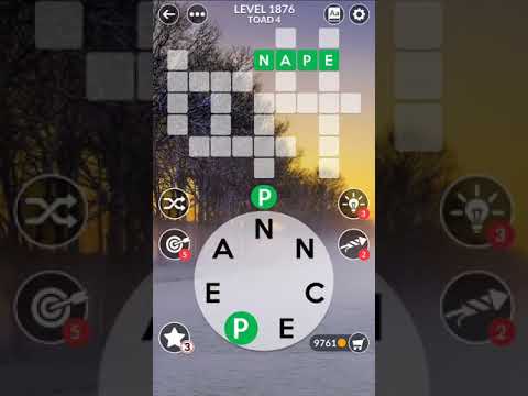Wordscapes Level 1876 | Answers - YouTube